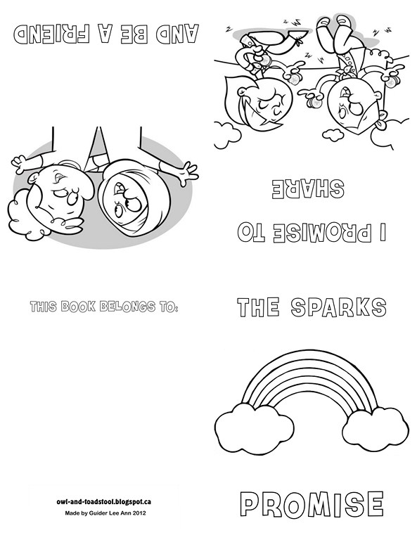 E rainbow and the promise coloring pages